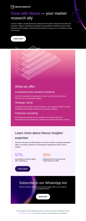 Free HTML Email Templates for Email Campaigns | SendPulse